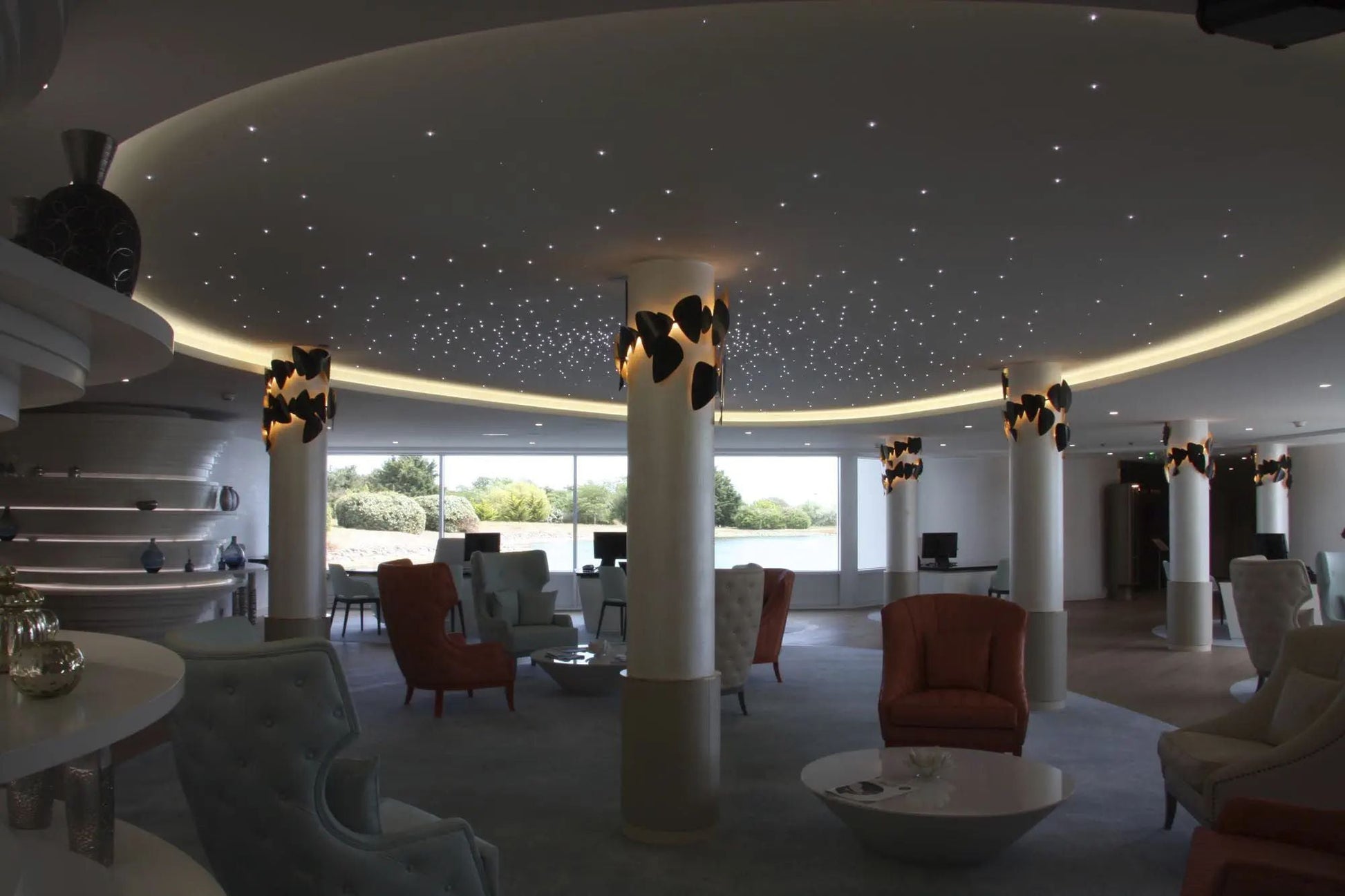 Starry Sky LED Kit 50pcs Silver Ceiling Spotlights for Plasterboard ...
