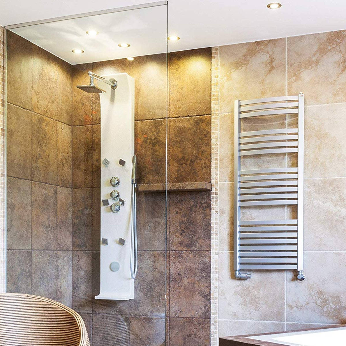 IP65 Recessed Shower Spotlight Plasterboard Polished Chrome – Oniroview