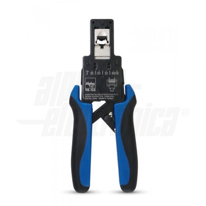 Pinza crimpatrice professionale in acciaio per lan ethernet RJ45 con t – Oniroview